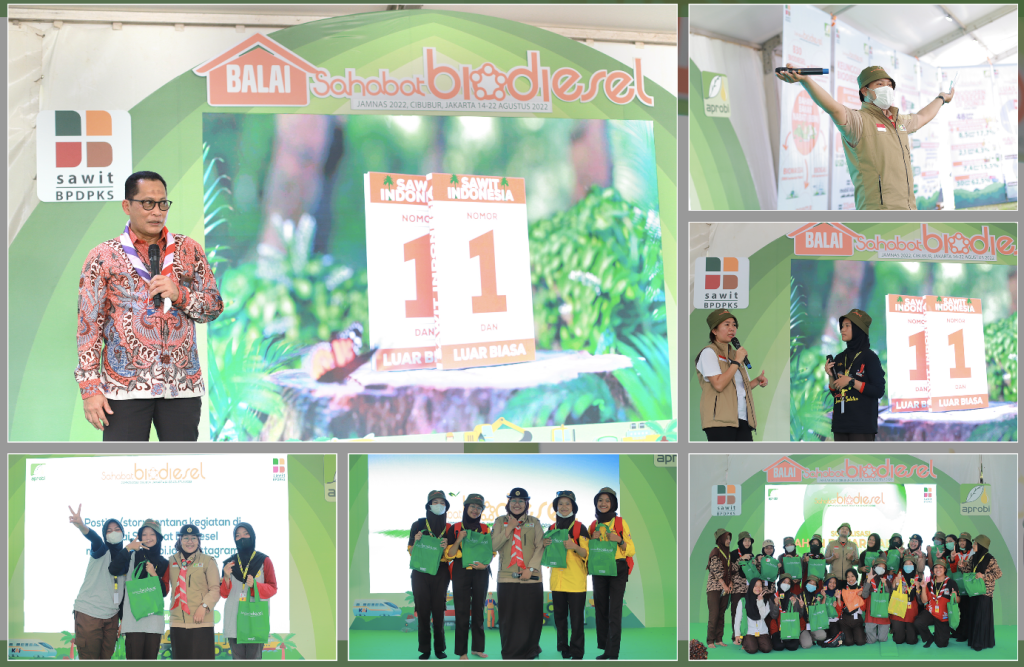 APROBI Hadir di JAMBORE NASIONAL XI 2022 dalam sosialisasi Biodiesel dan Sawit 15-19 Agustus ...